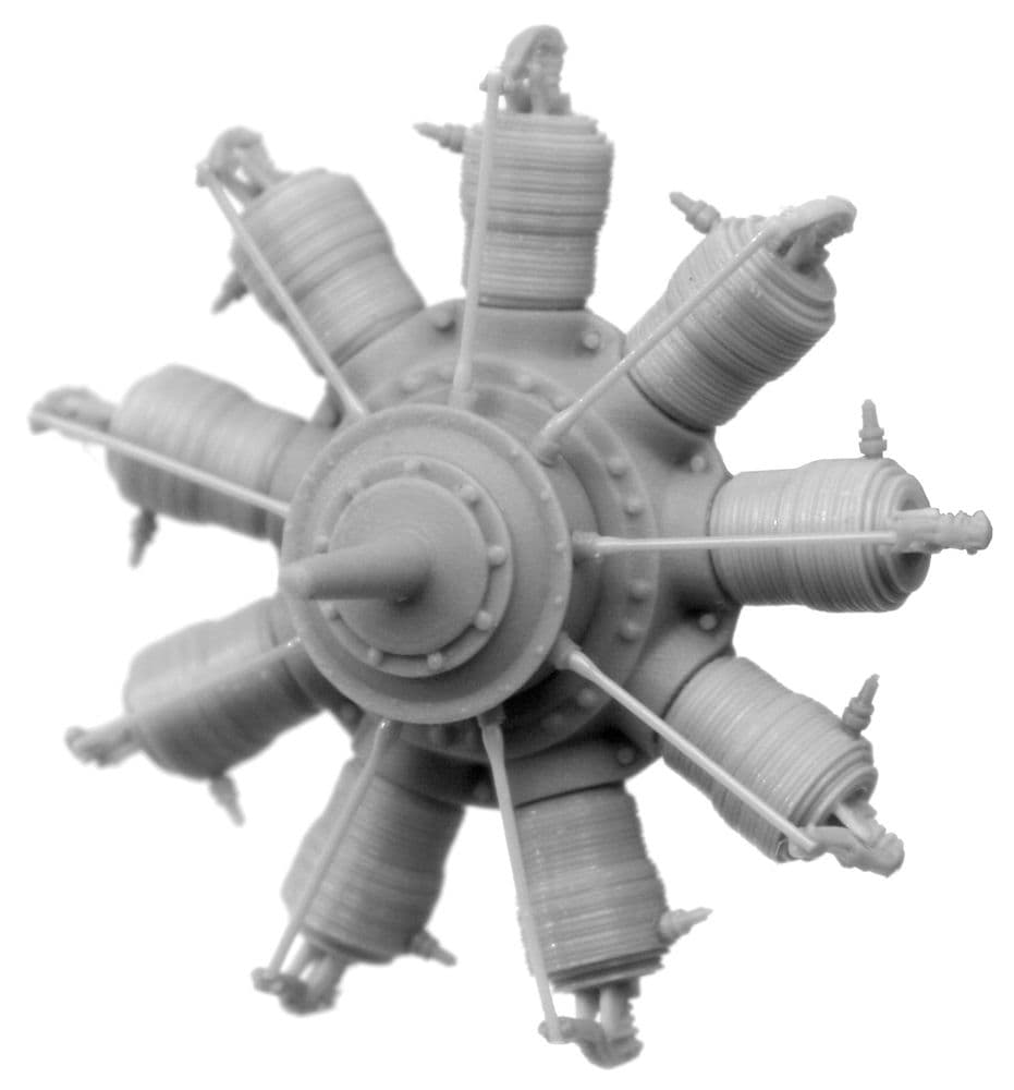 Gnome Monosoupape 9B-2 100 hp Engine 72