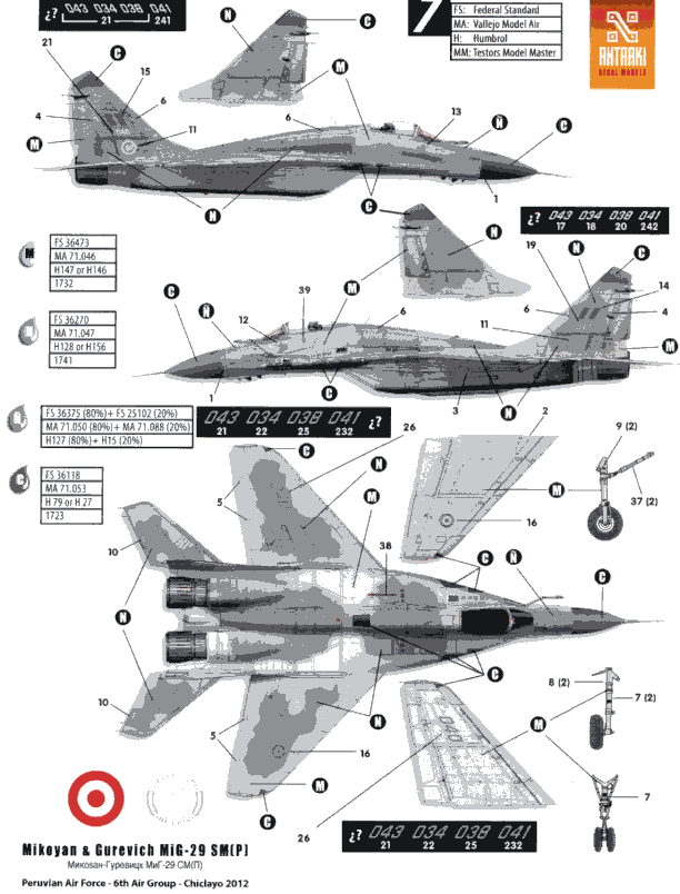 MiG-29 9-13 S/SE/SMP/BM 48