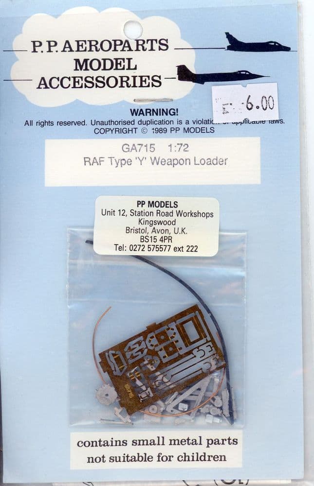 RAF Type Y Weapon Loader 72