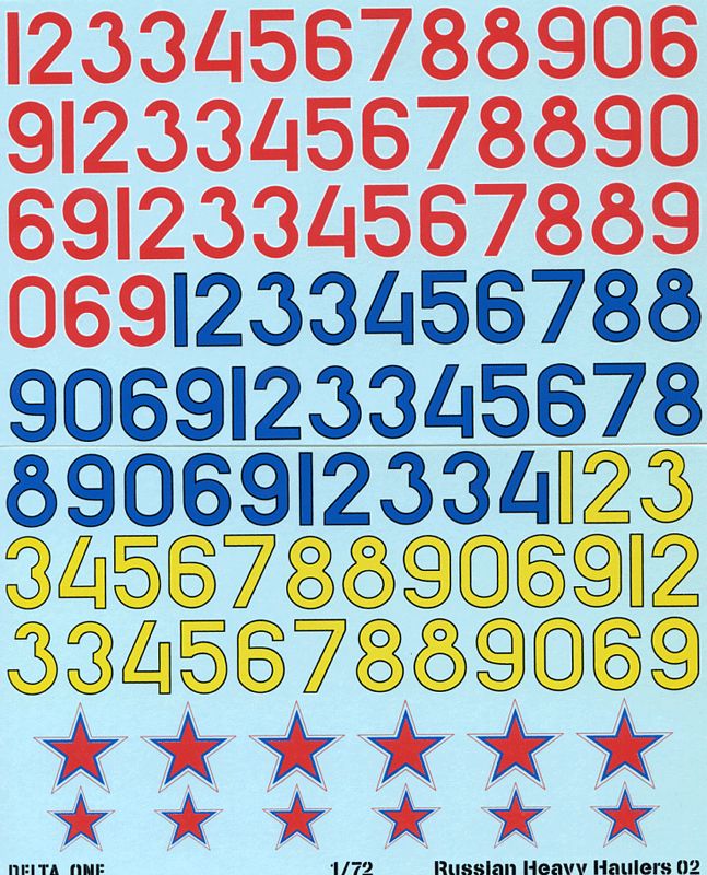 Russian BORT Numbers 2