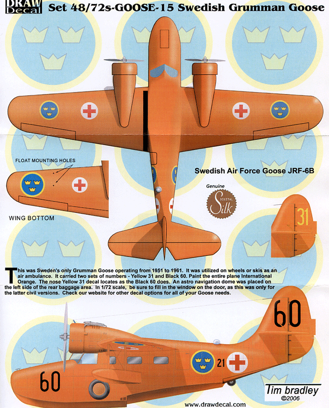 Swedish Grumman Goose 72