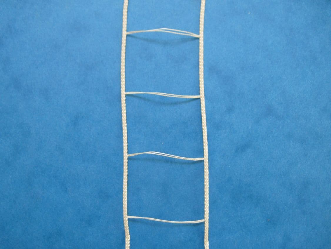 35MM 13/8" VENETIAN BLIND LADDER WEBBING-LADDER CORD CREAM