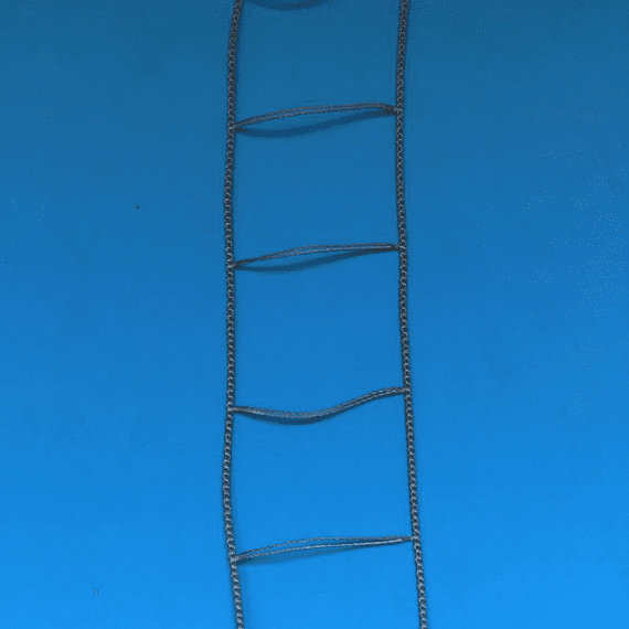 50MM 2" VENETIAN BLIND LADDER WEBBING-LADDER CORD SILVER