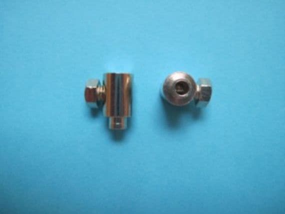 BLIND CABLE-WIRE- CORD- BARREL CLAMPS X2