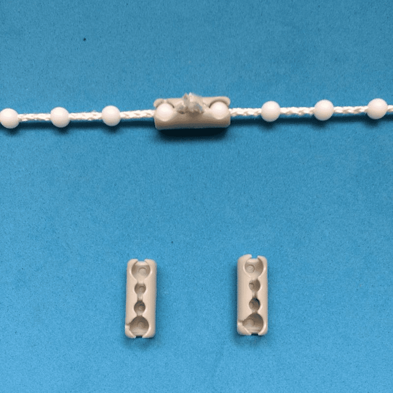 GREY EASY BREAK BLIND CHAIN CONNECTOR JOINER CHILD SAFE SUITABLE FOR ...
