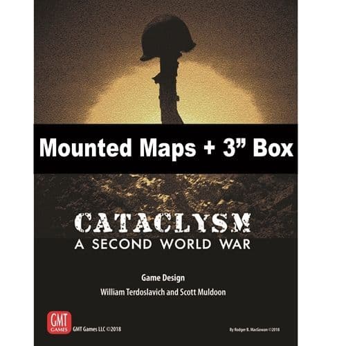 Cataclysm A Second World War Mounted Maps & 3" Box