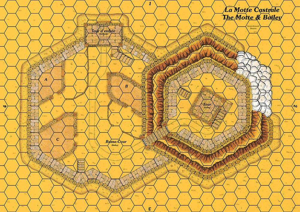Cry Havoc Series Maps The Motte and Bailey Castle
