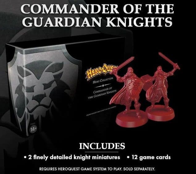 HeroQuest Commander of The Guardian Knights Expansion