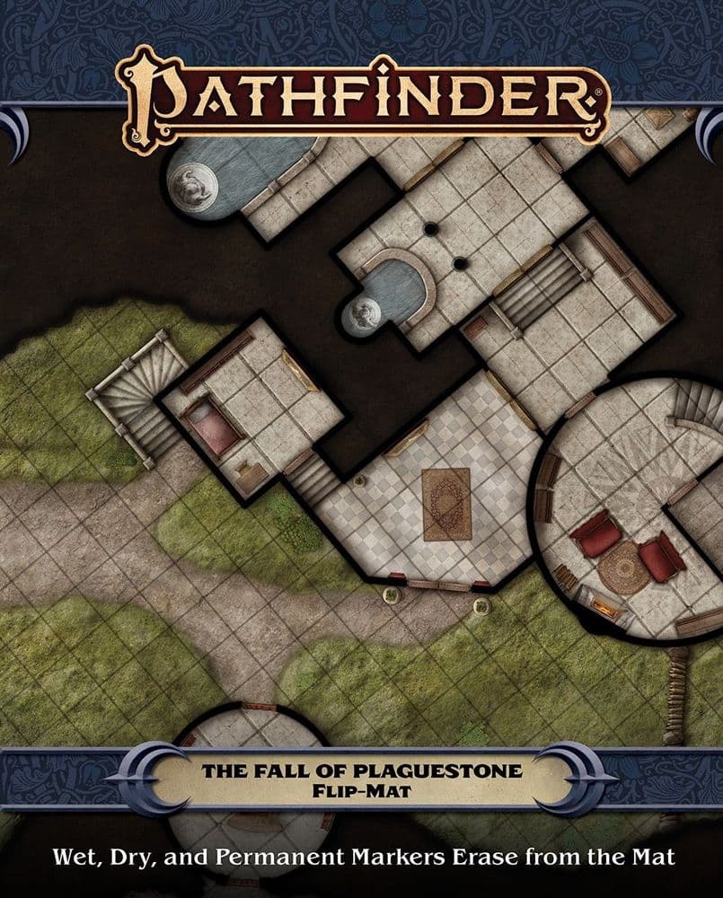 Pathfinder RPG 2nd Edition The Fall of Plaguestone Flip-Mat