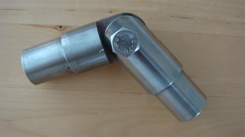 Tube Hinge Joint Stainless Steel Heavy Duty