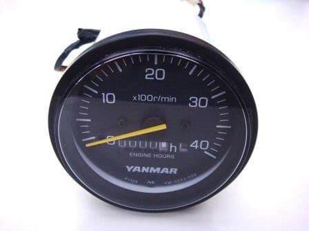 Yanmar Marine Tachometer Medallion/YanMar 4" Gauge LCD Restoration