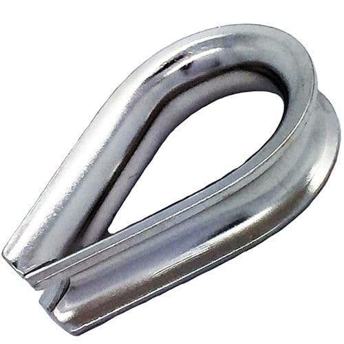 Rope Thimble 16mm Stainless Steel
