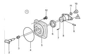 Gear selector Gear shift components
