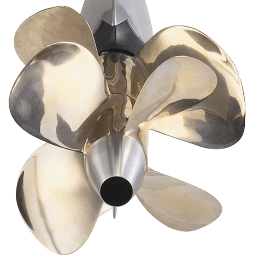 Genuine Volvo Penta Duoprop Type G Propellers front and rear