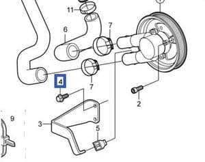 Impeller 21951348 replacing 21213660