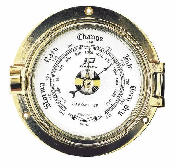 Plastimo Solid Brass 3 inch Barometer