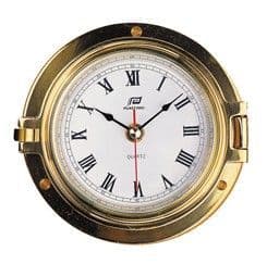 Plastimo Solid Brass Clock 4 5 Inch