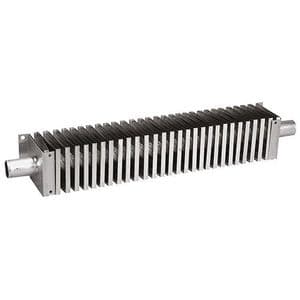 Finrad radiator water heating radiators for marine vehicles
