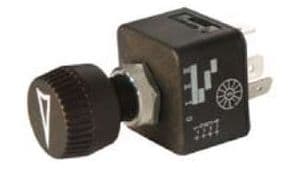 Rotating Rotary Switch - 12 volt - 15 Amp four position control switch