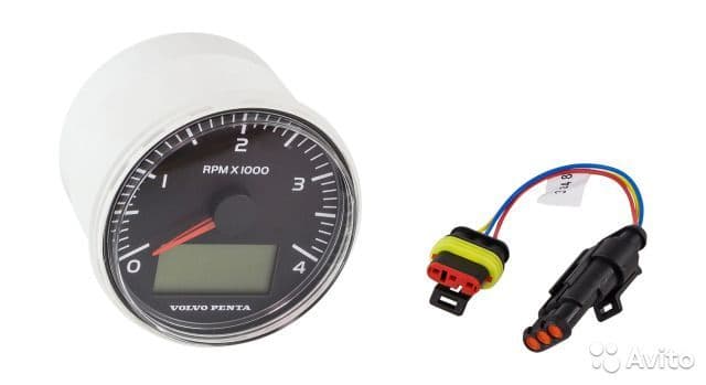Tachometer Black 3885694 21628160 White 3885695 21628159
