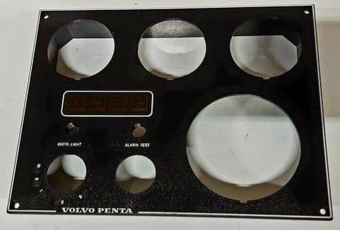 Volvo Penta Deluxe Instrument Panel Flybridge Twin install 860184