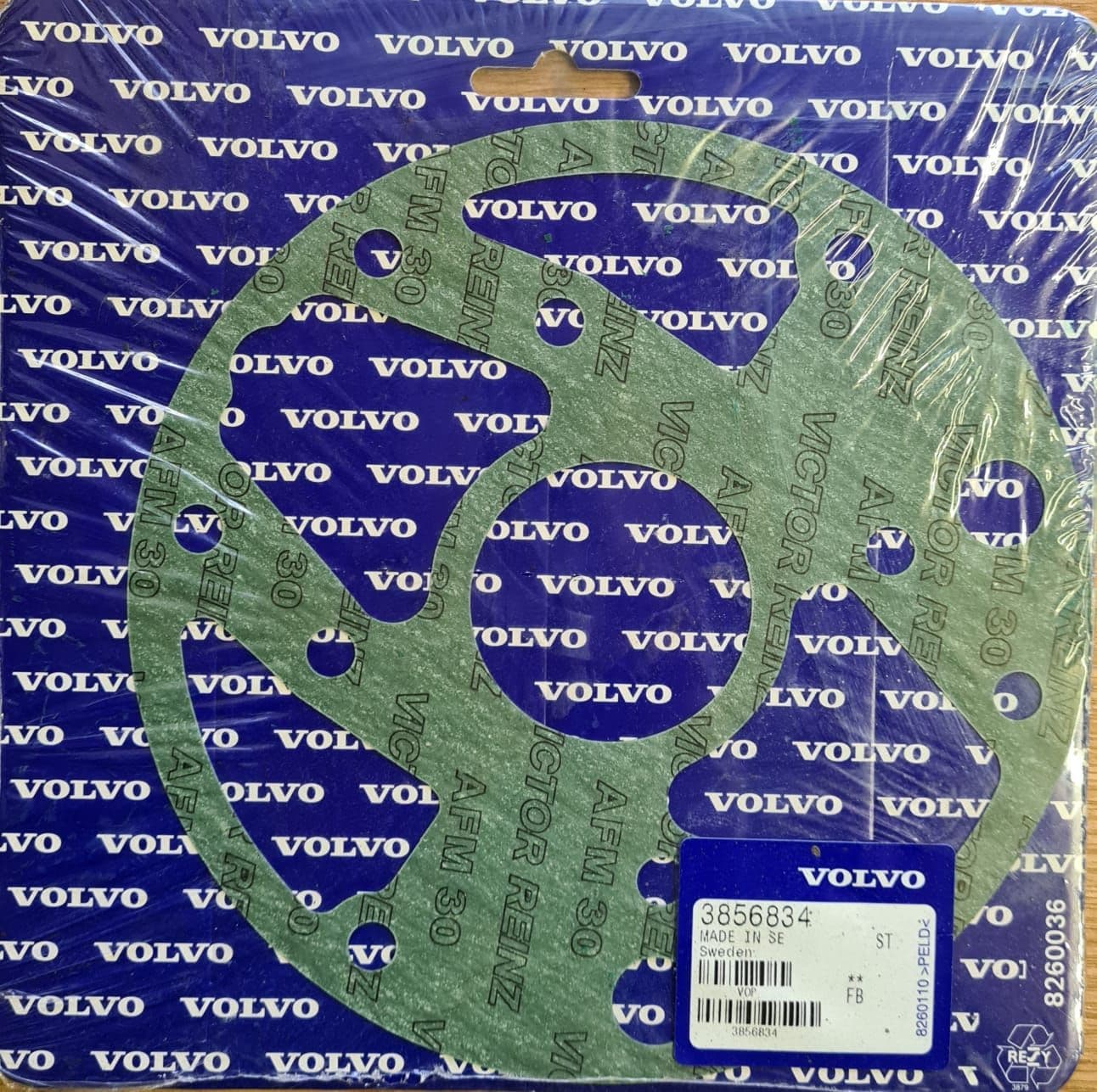 Volvo Penta Saildrive Gasket 3856834 for 110S 120S and MS25S Saildrive