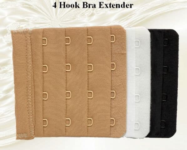 BandS - 4 hook Bra extender