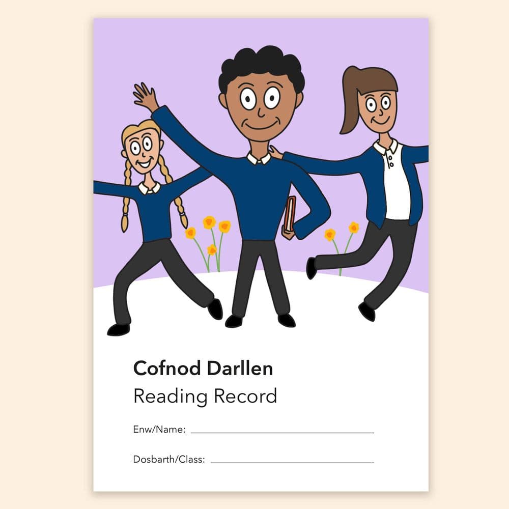 Primary School Reading Record Bilingual Welsh RRS12