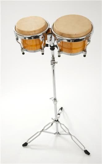 Percussion Plus Bongo Stand PP438 - Double Braced Bongos Not Included