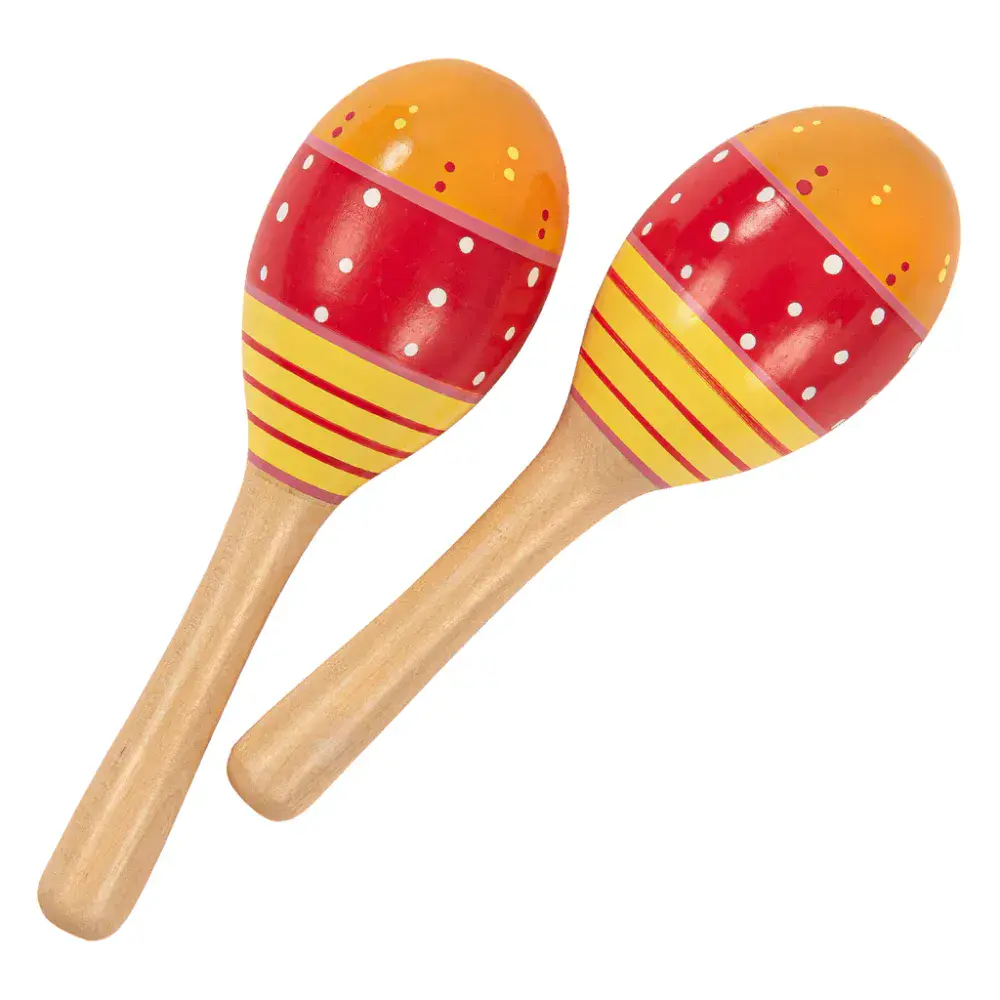 PP Early Years Maracas Red/Yellow PP8006