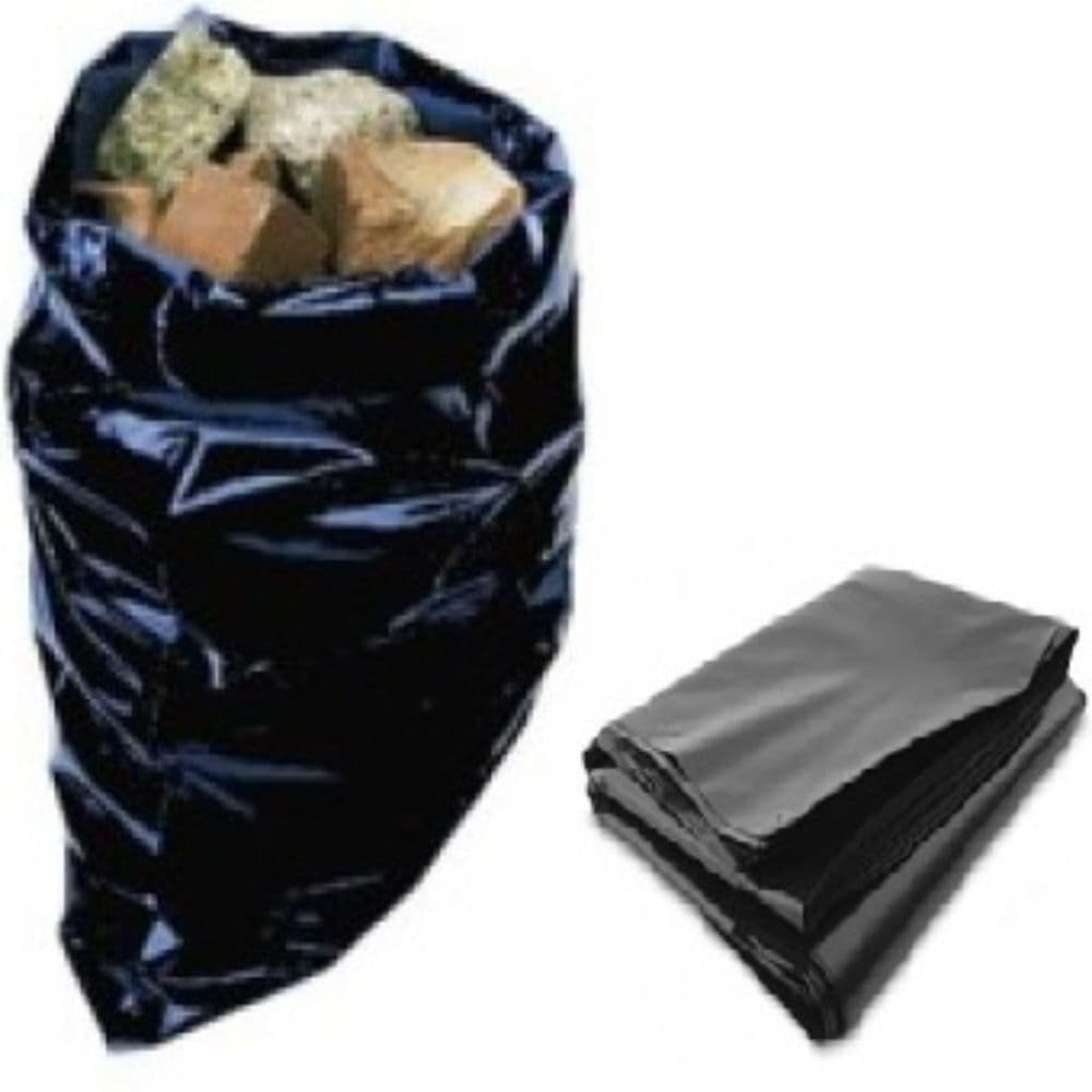 200 Strong Plastic Builders Rubble Sacks Bags Size 20x30" Heavy Duty ...
