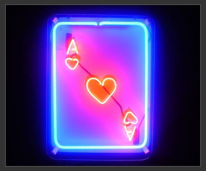 Ace Card Neon Sign NEON7