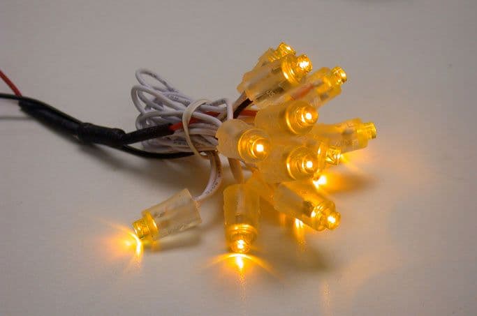 Amber LED Chain
