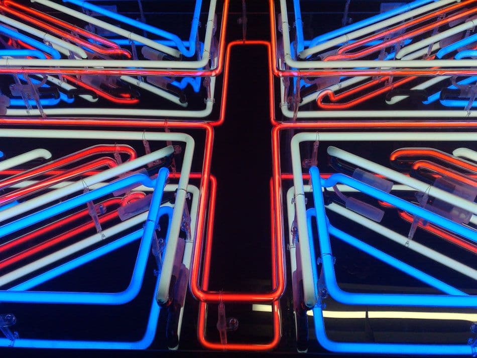 British Union Jack Neon Sign NEON1