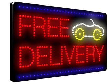 Free Delivery with Car LED Sign LDX-27