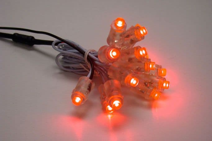 Orange LED Chain
