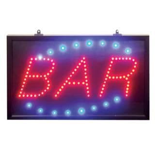 Static Red/blue Bar Sign LED19