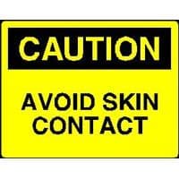 Caut010 - Avoid Skin Contact