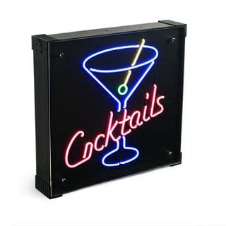 Cocktail Glass Neon Sign