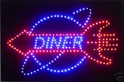 Diner LED Sign