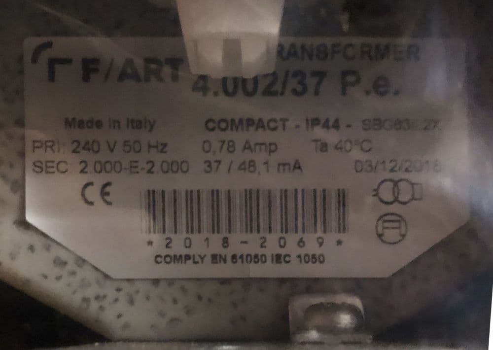 Fart Neon Transformer - 4002/37 P e