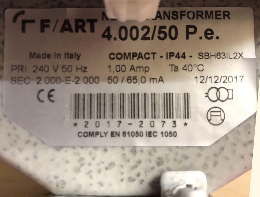 Fart Neon Transformer - 4002/50 P e