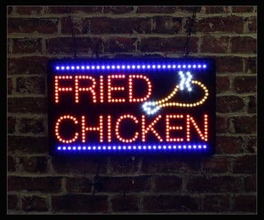 Fried Chicken LED Sign
