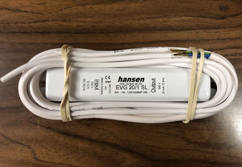 Hansen EVG 20/1 SL Electronic Convertor for Argon Gas