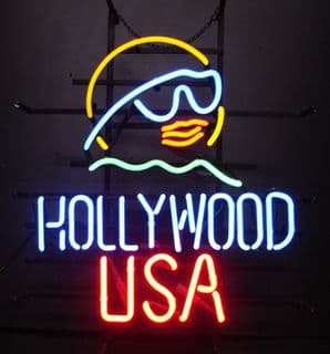 Hollywood Neon Sign