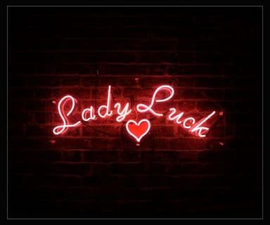 Lady Luck Neon Sign