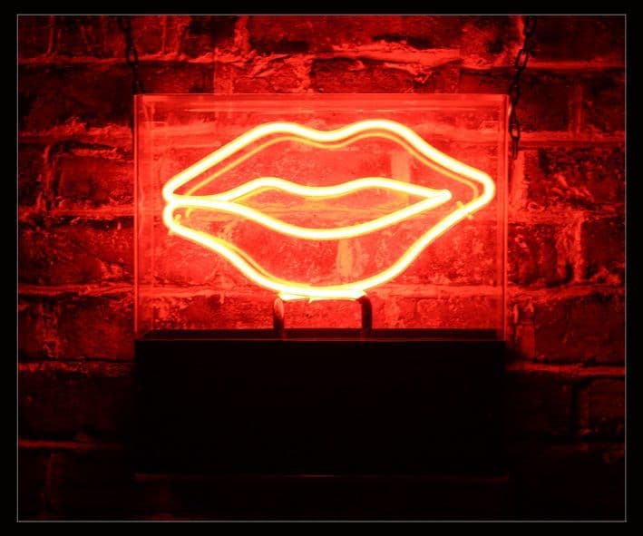 Lips Neon Sign