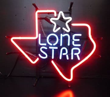 Lone Star Neon Sign