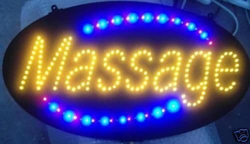 Massage Led Sign