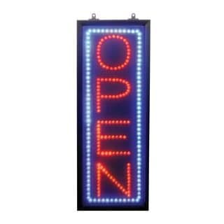 Portrait Open LED Sign